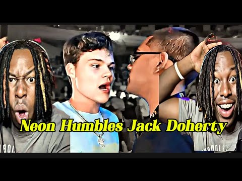 Neon humbles Jack Doherty on fight #jackdoherty #Neon #react #twitch # ...