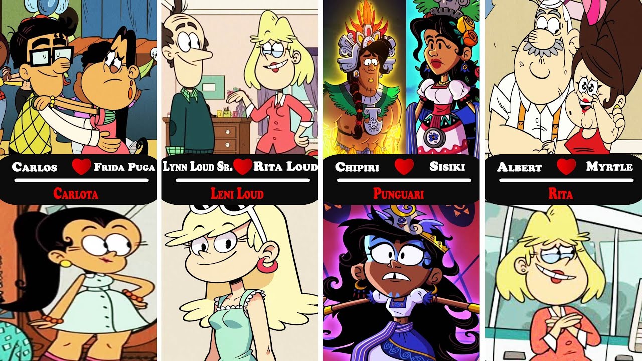 Parents of The Loud House Characters - YouTube