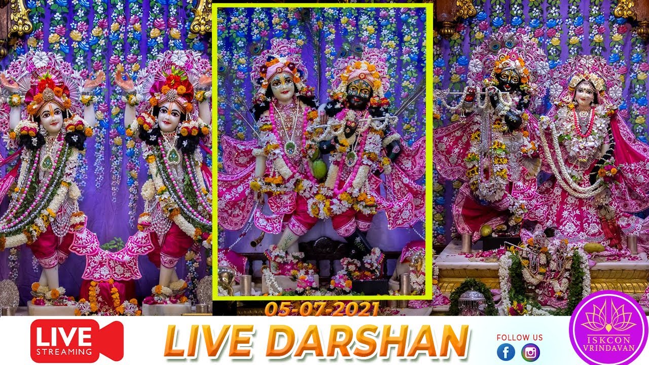 Live Darshan 05.07.2021 - YouTube