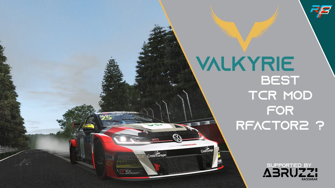 Best TCR Mod for rFactor2 ? Live test in vr - YouTube