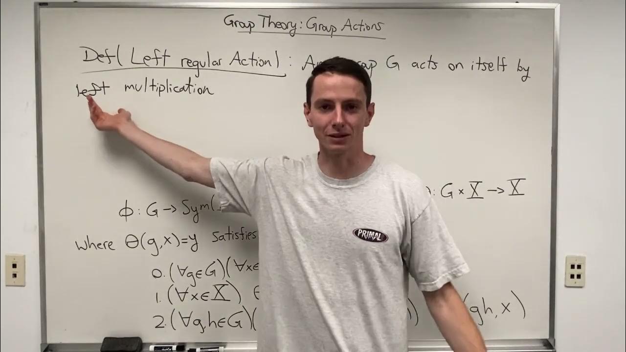 Group Theory: Lecture 17/30 - Examples of Group Actions - YouTube