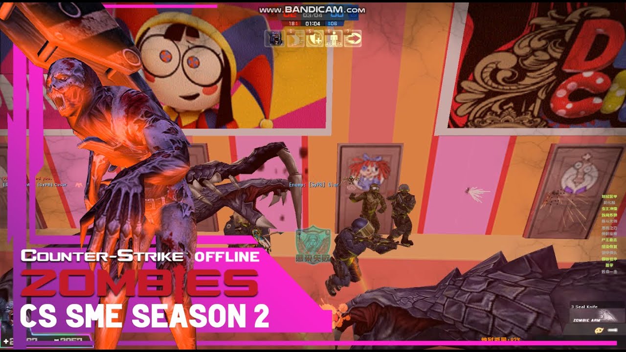 Counter-Strike CS SME Season 2 Battle Z/ Zombie Nightmare/ Gameplay ...