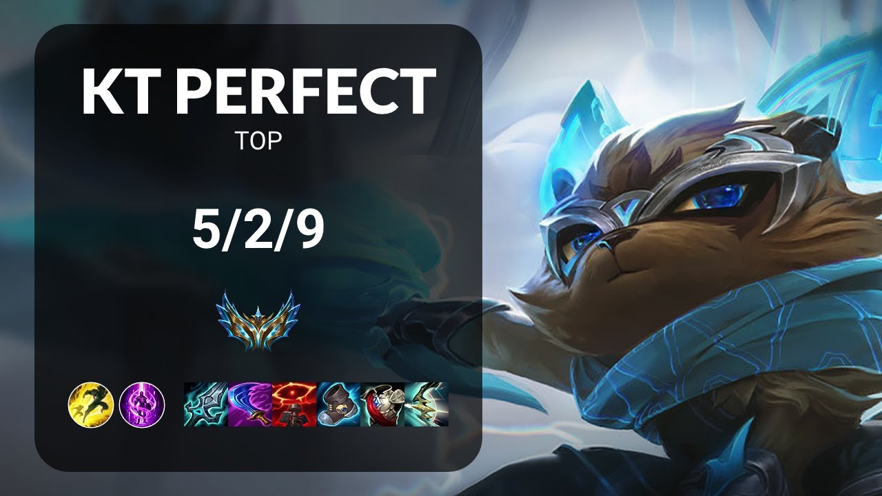 KT PerfecT Kennen vs Ryze TOP - KR CHALLENGER Patch 14.16 - YouTube
