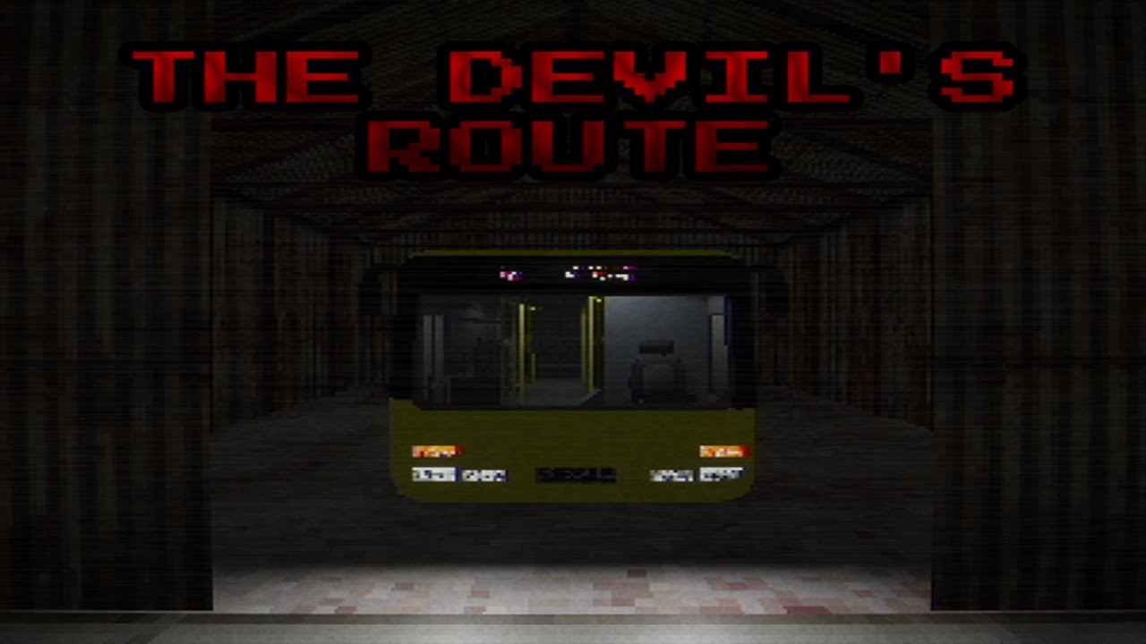 The Devil's Route - All Endings Playthrough (PSX-style indie horror) - YouTube