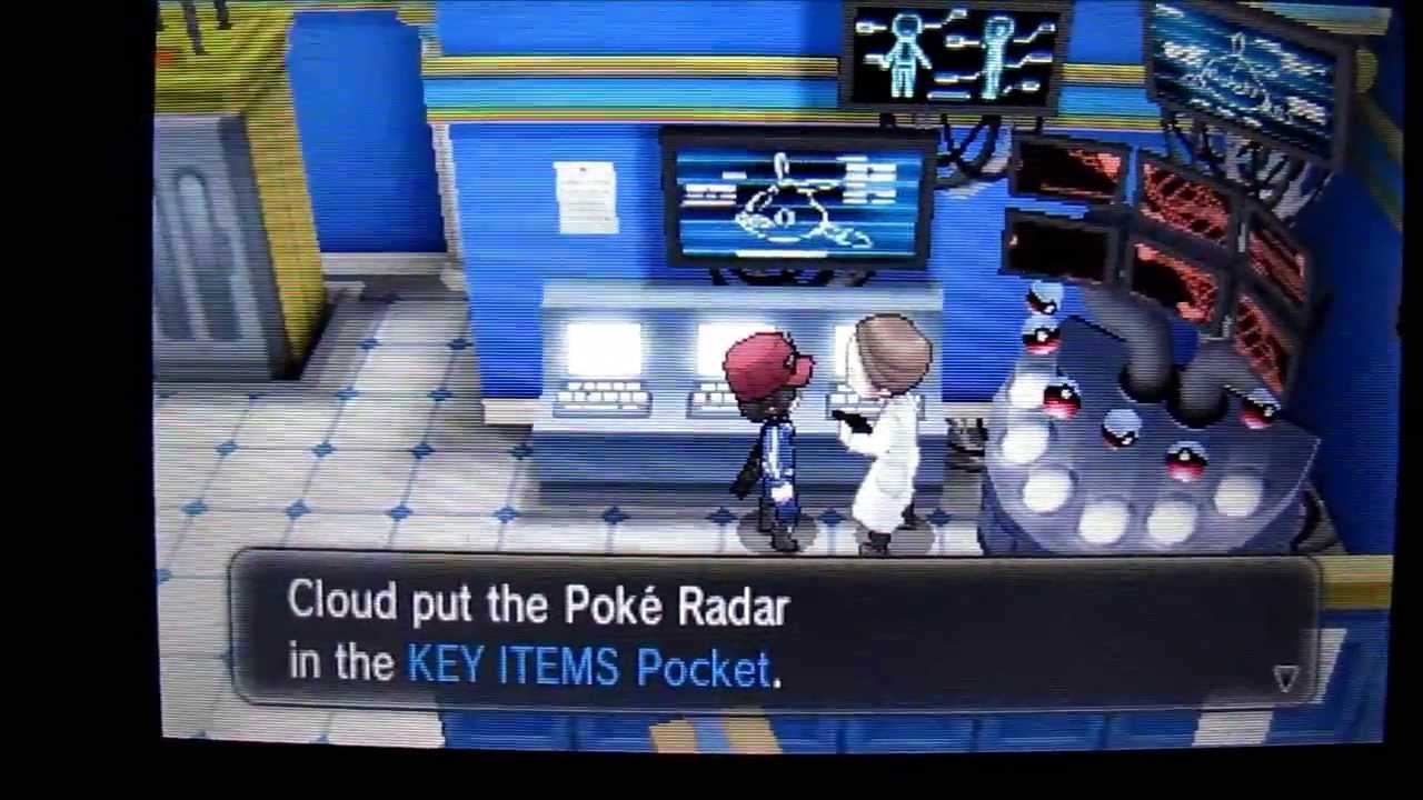 How and Where to get the Poke Radar in Pokemon X & Y! PokeRadar ...