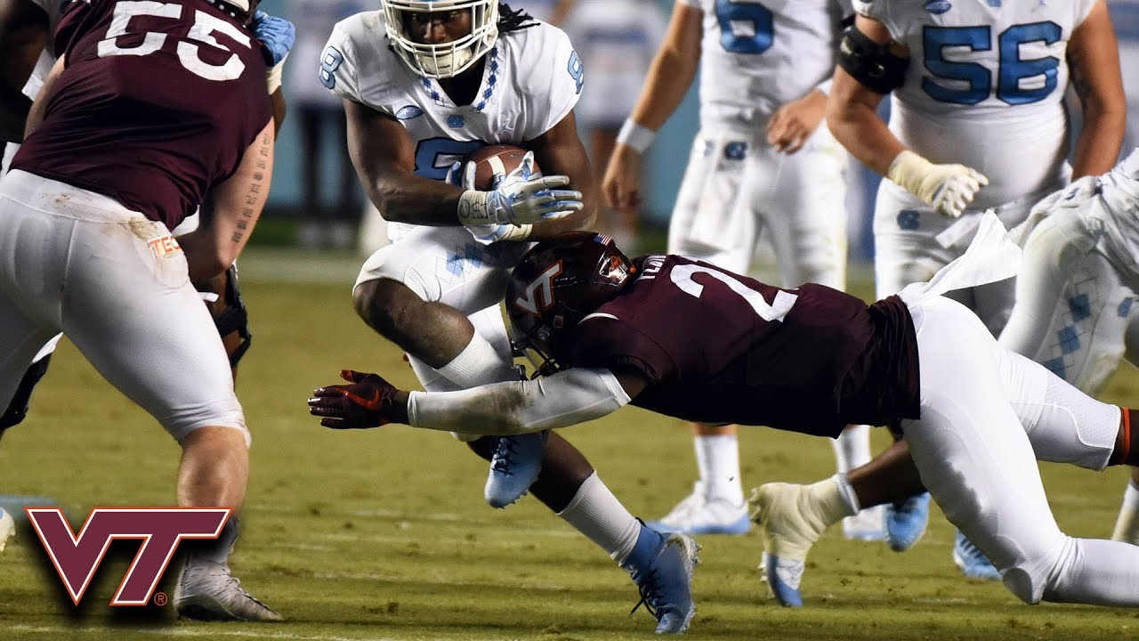 Virginia Tech DB Reggie Floyd Top Plays 2018 - YouTube