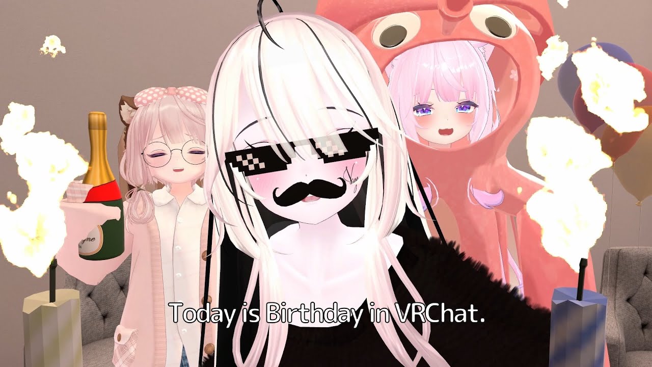 Today is Birthday in VRChat - YouTube