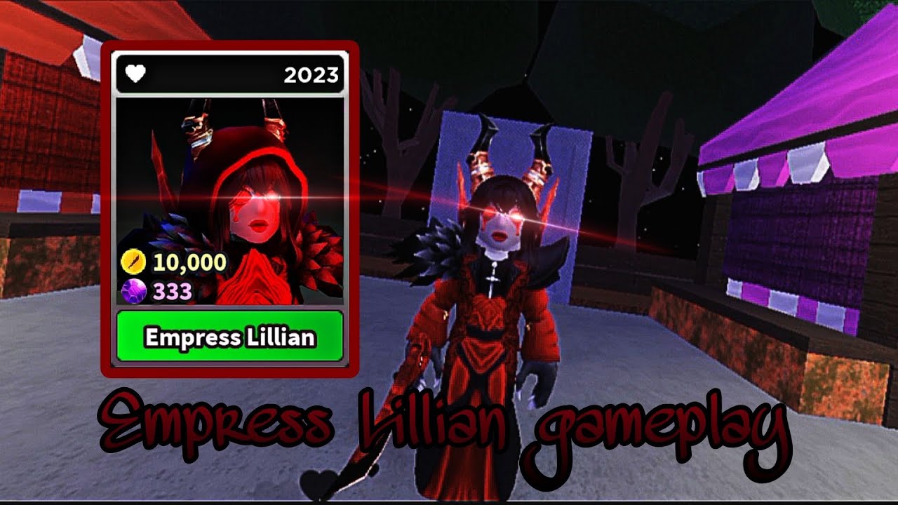 ️ EMPRESS LILLIAN GAMEPLAY!! 🖤 || 🔪 Survive The Killer! - YouTube