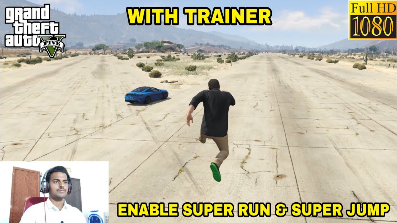 GTA 5 : HOW TO ENABLE SUPER RUN & SUPER JUMP🔥🔥🔥 - YouTube