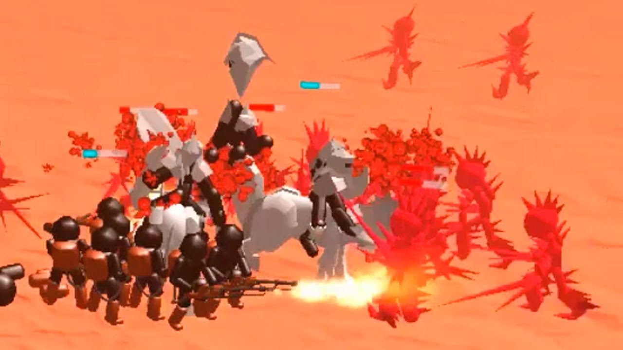 Stickman Simulator: Zombie Battle - the red demons - YouTube