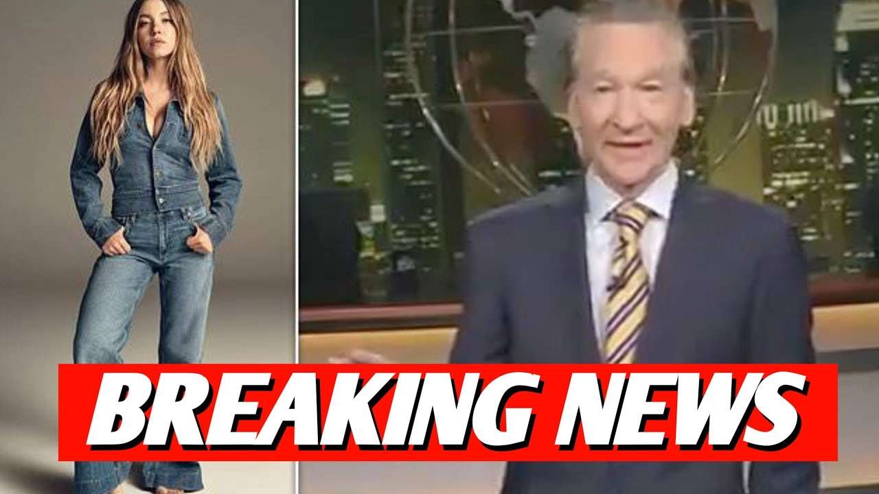 Sydney Sweeney's jeans ad makes Bill Maher cry 'woke' again - YouTube