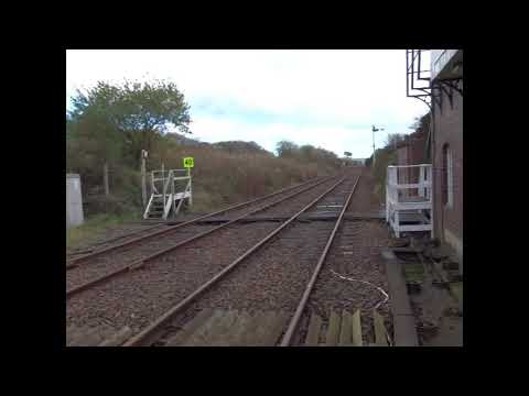 Dunragit Level Crossing and Old Railway Station, Stranraer Line - YouTube