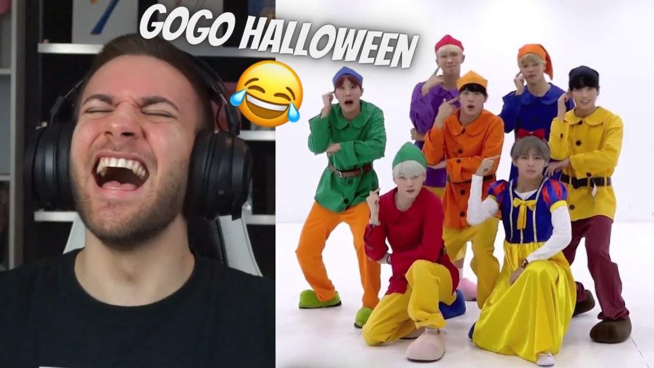 OK I CANT 😂😂 GO (GOGO)' Dance Practice (Halloween ver.) - BTS (방탄소년단 ...