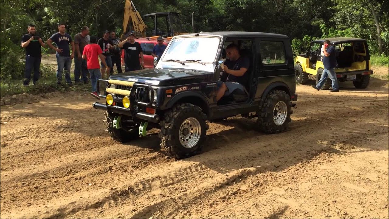 Nandoliver's Suzuki Samurai - Jayuya Sand Drag - YouTube
