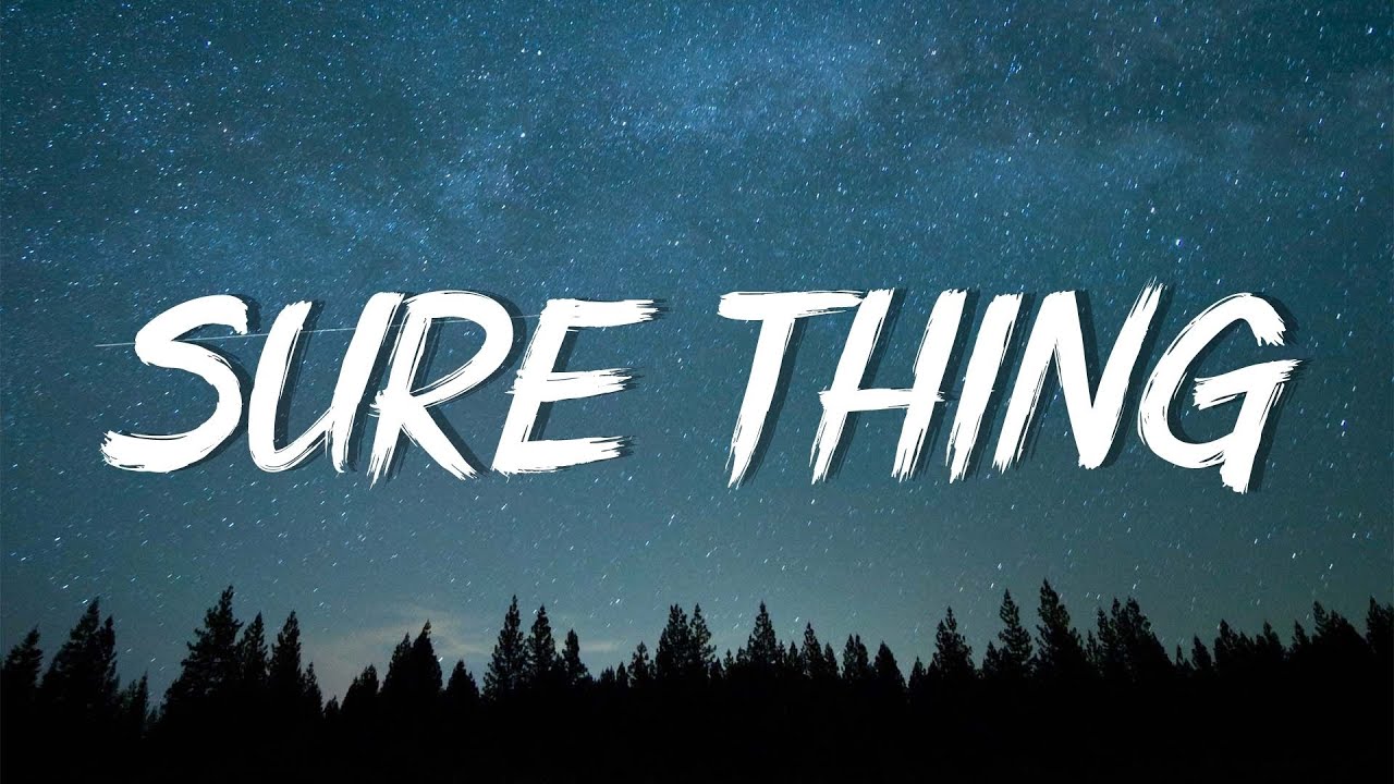 Miguel - Sure Thing (sped up lyrics) - YouTube