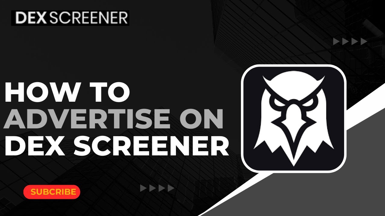 How To Advertise On DEX Screener ! - YouTube