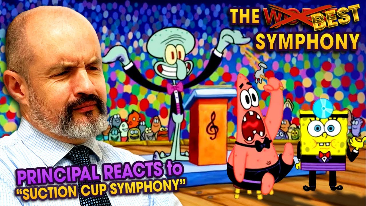 School Principal Reacts - SpongeBob SquarePants S6E3 - "Suction Cup ...