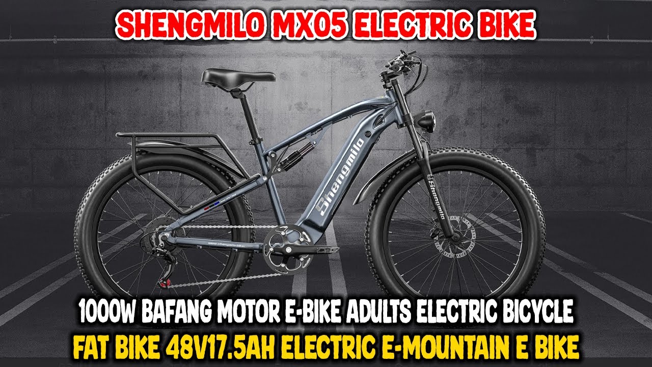 Shengmilo MX05 Electric Bike 1000W Bafang motor 48V 17.5AH Battery ...