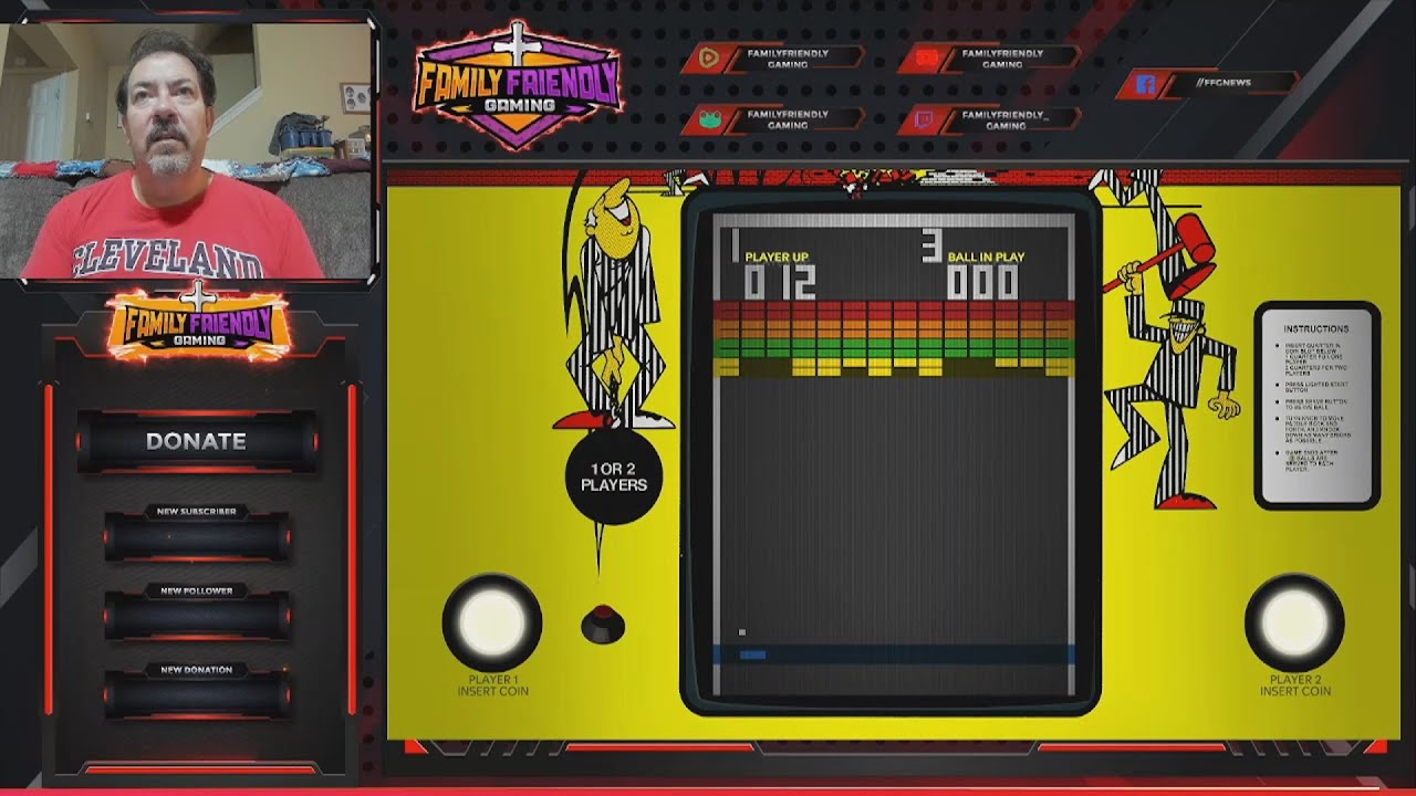 Breakout Arcade Gameplay - YouTube