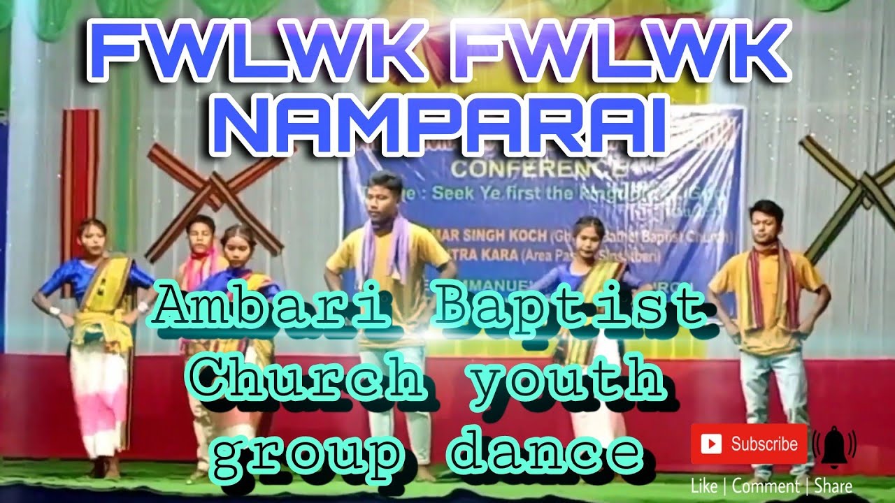 FWLWK FWLWK NAMPARAI//a rabha Gospel dance video 2022)Ambari Baptist Church 2022 - YouTube