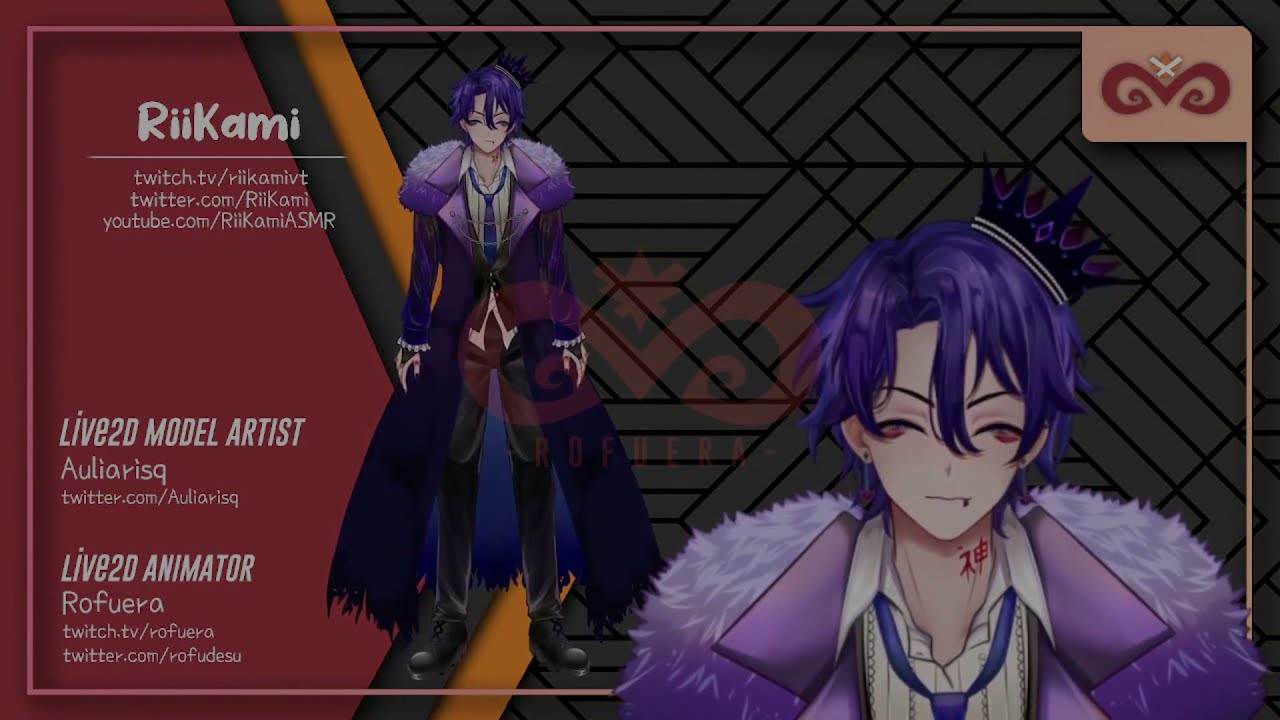 Live2D Rig Showcase - Riikami - YouTube