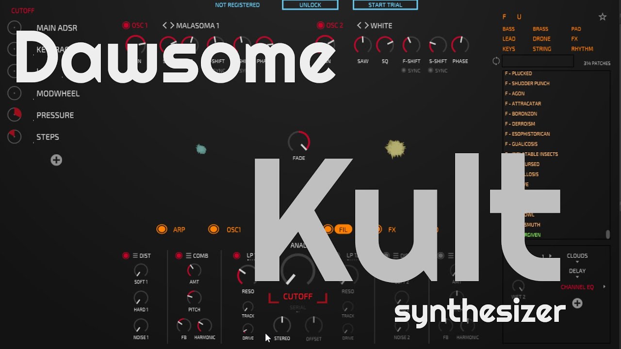 Dawesome Kult Synthesizer (No Talking) - YouTube