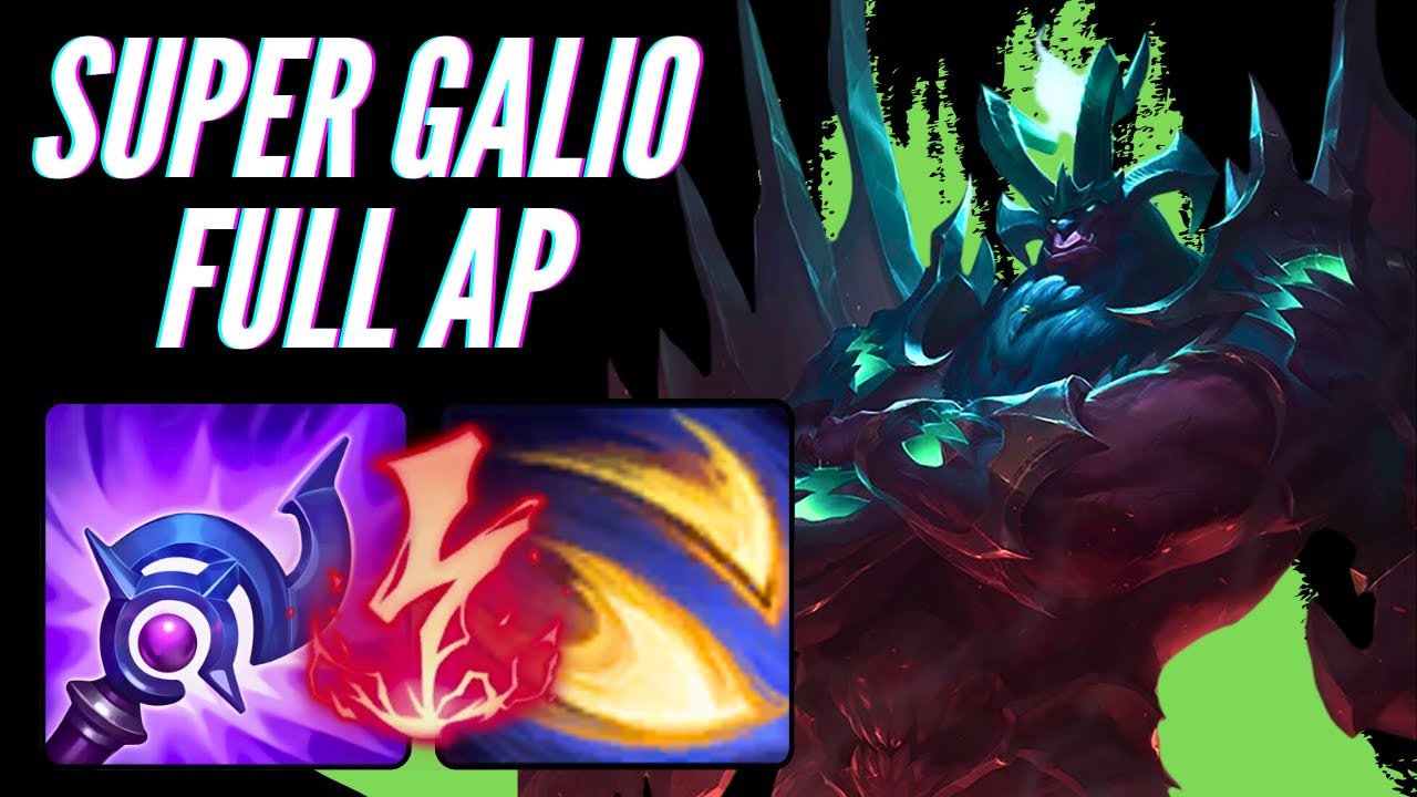 🤮¡SUPER GALIO AP COMBO! *NUEVA FORMA* de DAR ASCO | League of Legends ...