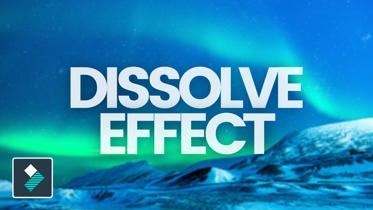 Dissolve Effect in Filmora 9 | Filmora Tutorials - YouTube