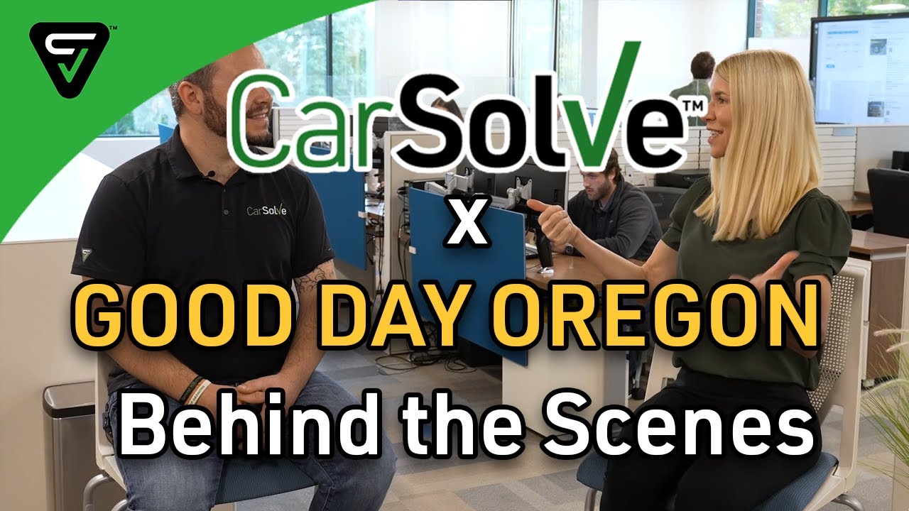 CarSolve x Good Day Oregon - Behind the Scenes w/ Stephanie Kralevich ...