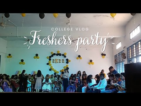 Freshers party 2022 | college vlog | - YouTube