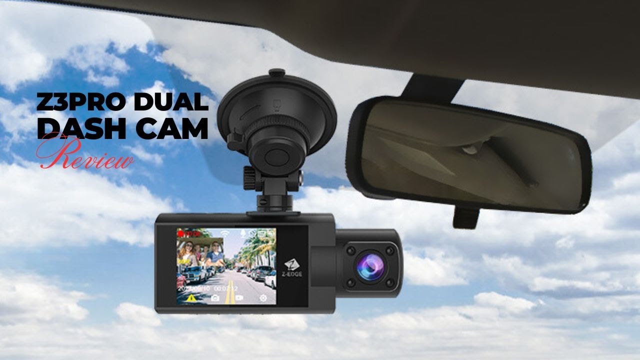Z Z-EDGE Dash Cam Review- Z3Pro 2K+1080P Front and Inside Dual Dash Cam ...