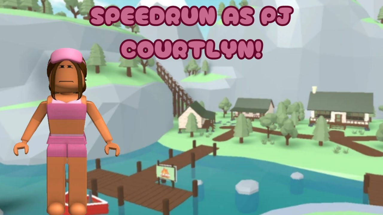 TOTAL ROBLOX DRAMA PJ COURTLYN SPEEDRUN! - YouTube