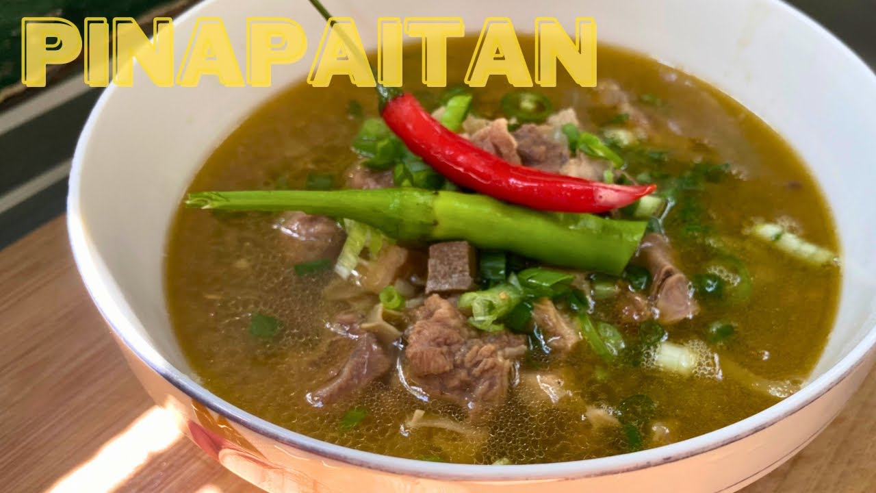 PINAPAITAN | TOP 5 ILOCANO RECIPE | HOW TO PINAPAITAN - YouTube
