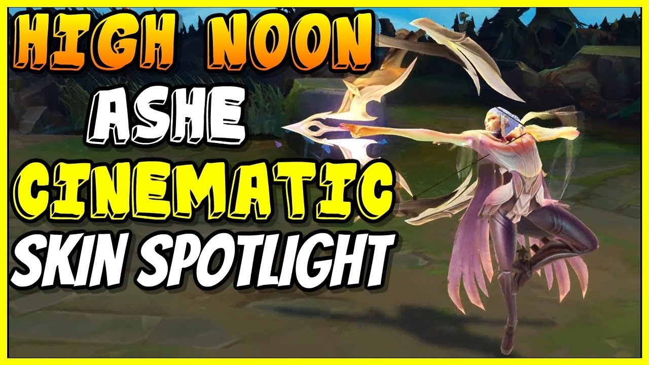 High Noon Ashe Cinematic Skin Spotlight - League of Legends - YouTube