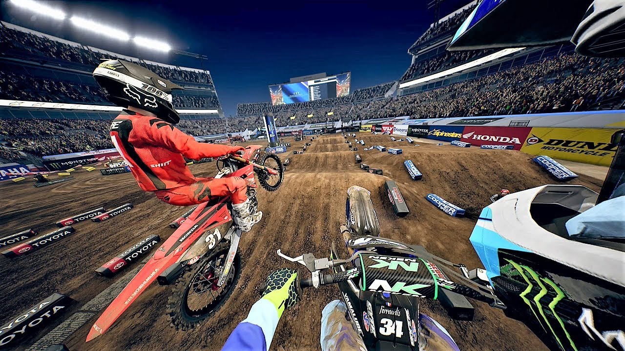Monster Energy Supercross 3| Action POV - YouTube