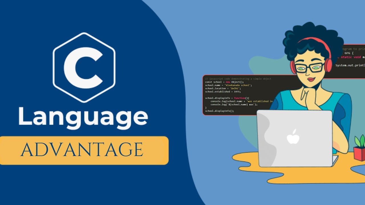 Advantages Of C Advantages Of C Language Clanguage Code Youtube