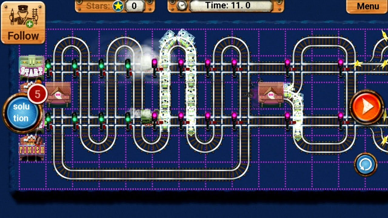 Rail Maze 2 Best Gameplay - Train Puzzle Game - Android Gameplay #2287 ...