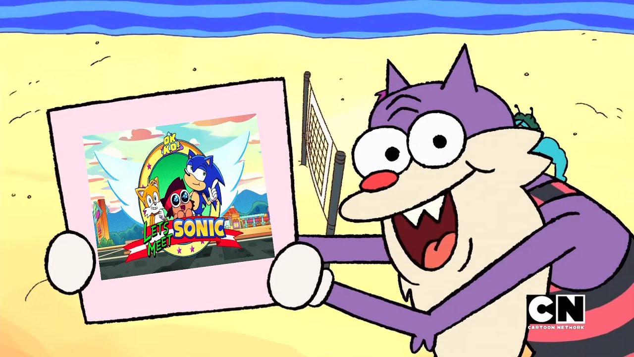OK KO referenced in Sonic the Hedgehog!? - YouTube