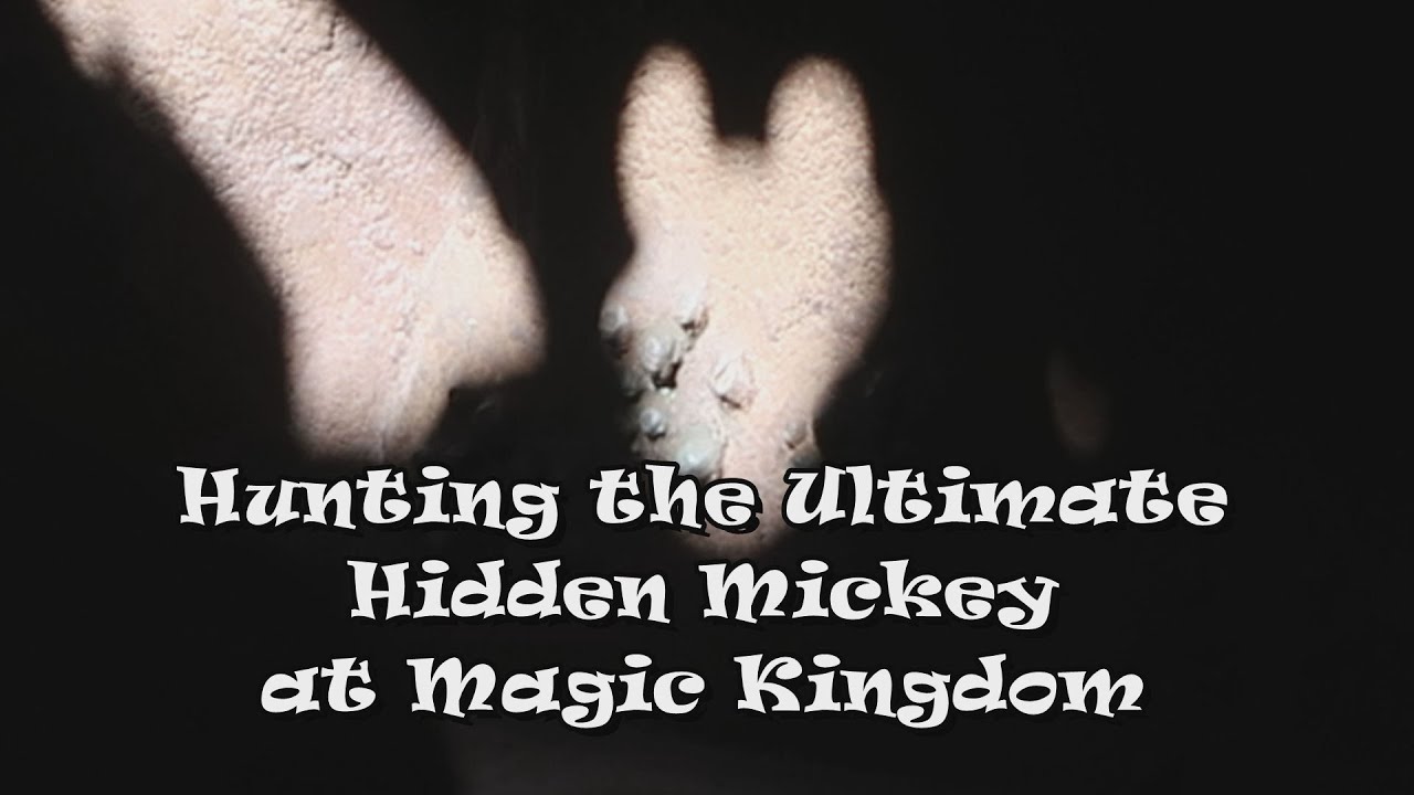Hunting the Ultimate Hidden Mickey at Magic Kingdom - YouTube