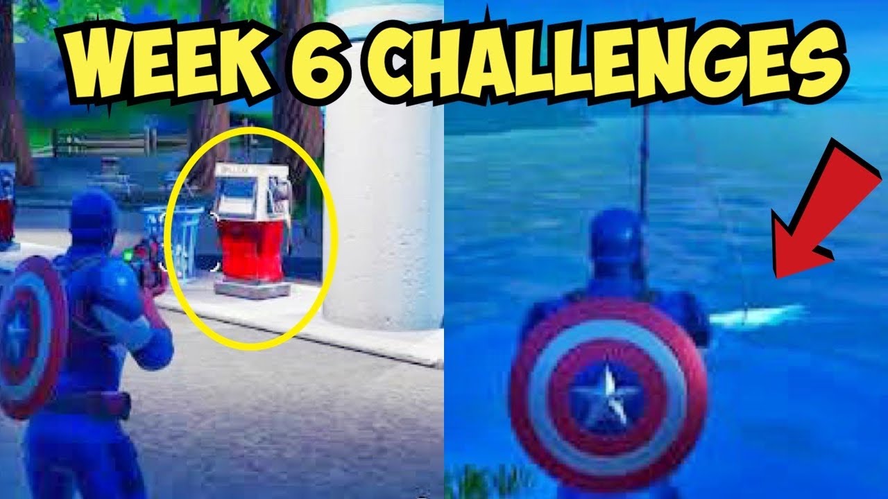 How To Do ALL Week 6 Challenges - Fortnite Chapter 2, Season 3 - YouTube