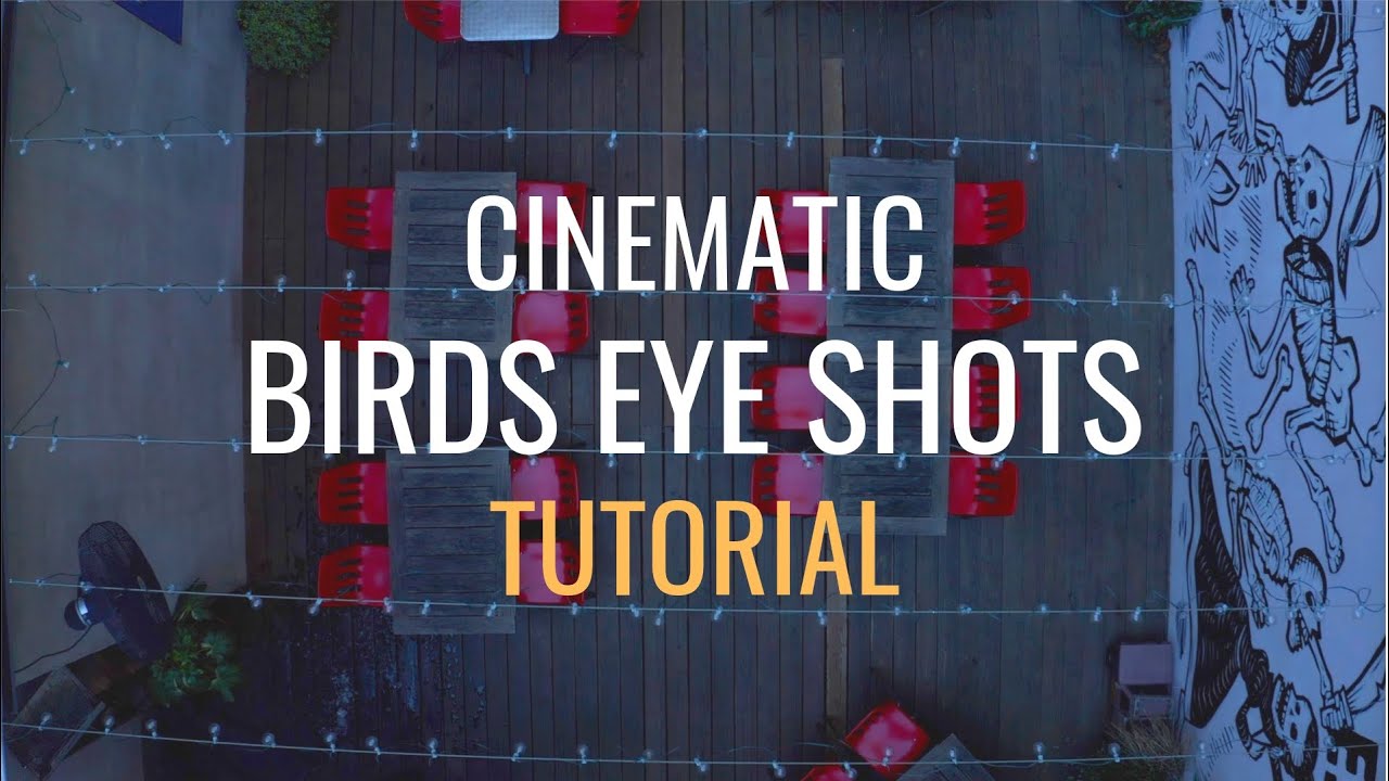 Cinematic Birds Eye | Top Down Shots | Tutorial | DJI Mavic 2 Pro ...