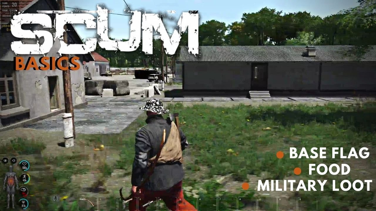 Scum Basics #2: Base Flag and Military Looting! - YouTube