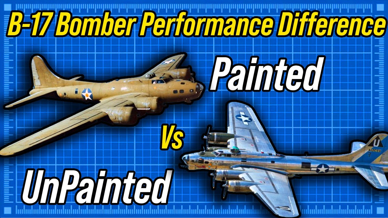 Why Painted B-17 Bombers performed better than Unpainted B-17 bombers ...