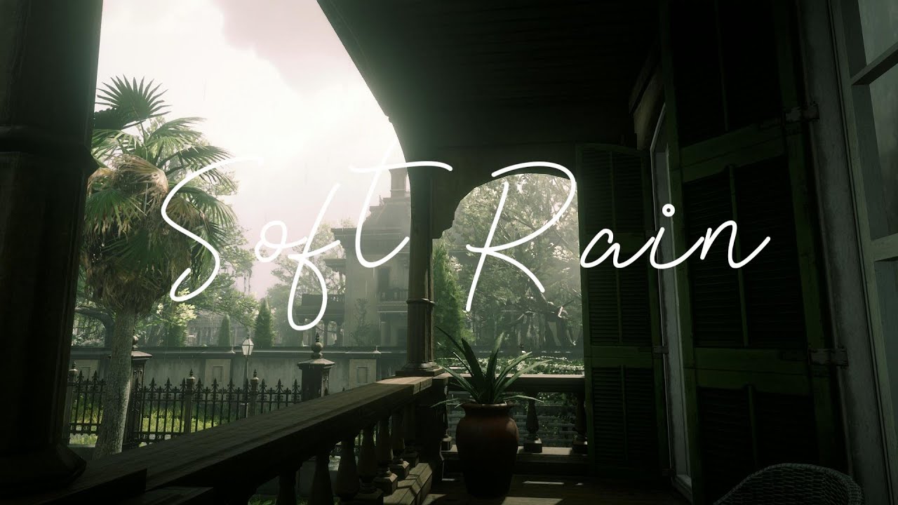 🎧 Enjoying the Sound of Soft Rain at Home - Fall Asleep Soon, Reduce ...