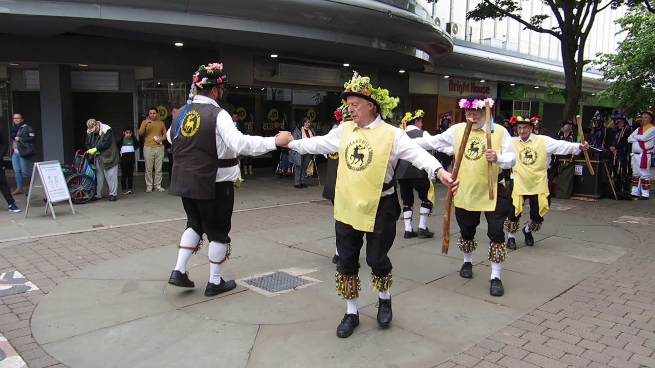 Harthill Morris dance Postman's Knock - YouTube
