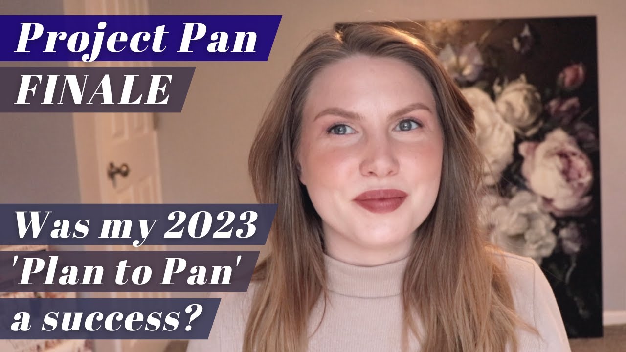 Project Pan FINALE & Did I Finish all of the Makeup I Wanted to in 2023 ...