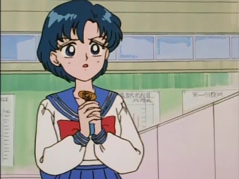 Sailor Mercury's First Transformation