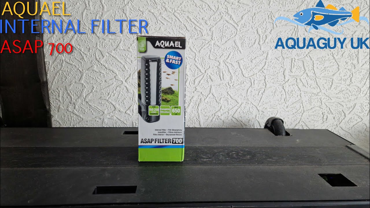 Aquael asap 700 Internal aquarium filter - YouTube