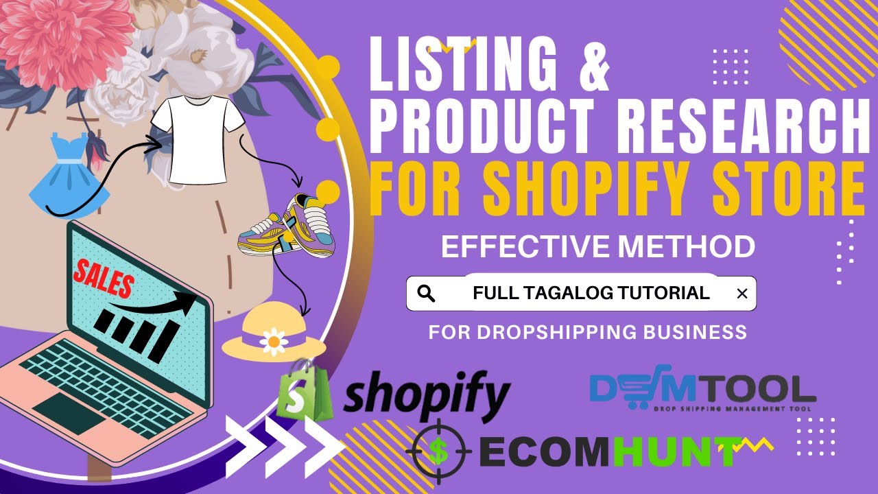 EFFECTIVE METHOD FOR PRODUCT RESEARCH LISTINGS TO YOUR SHOPIFY STORE I ...