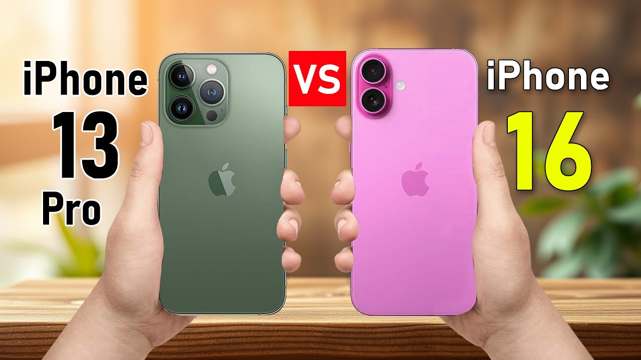 iPhone 13 Pro VS iPhone 16 - YouTube